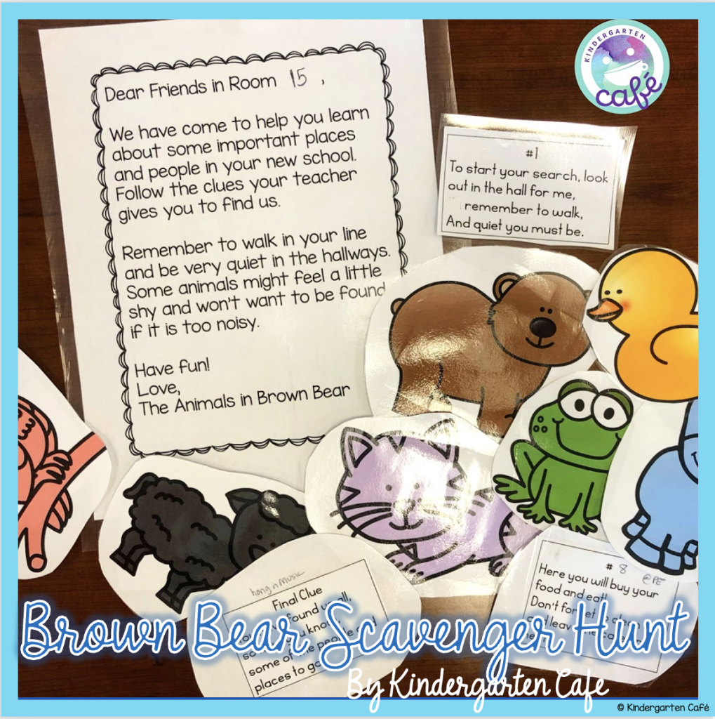 Brown Bear Brown Bear Scavenger Hunt - Kindergarten Cafe