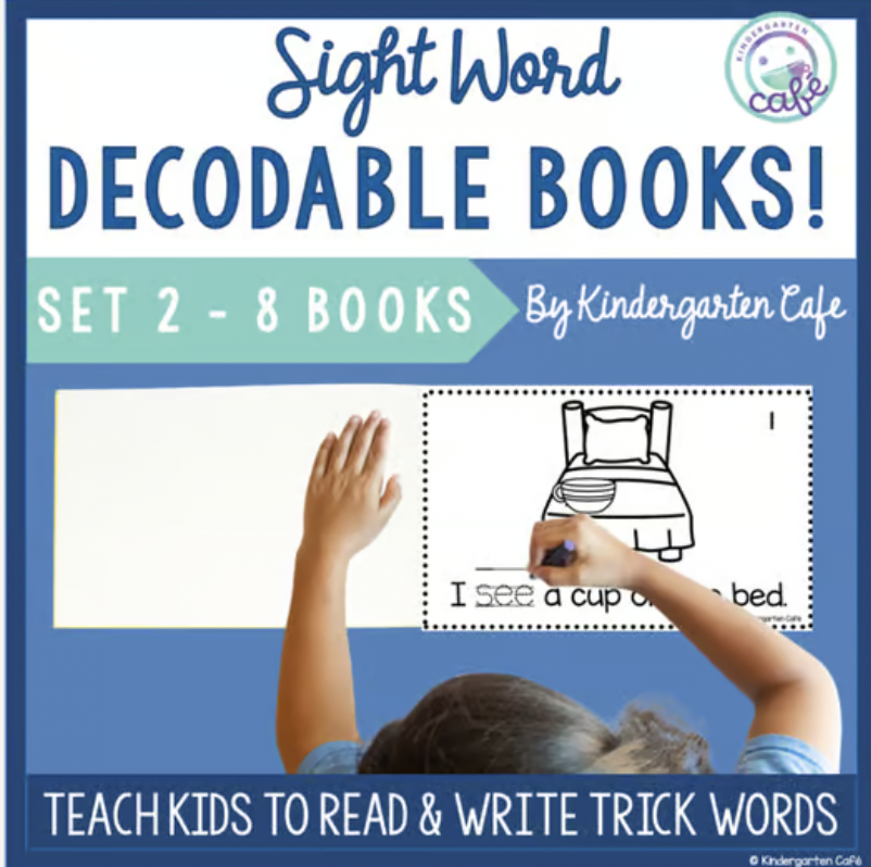 High-Frequency Decodable Books (Set 2) | Printable Sight Word Books ...